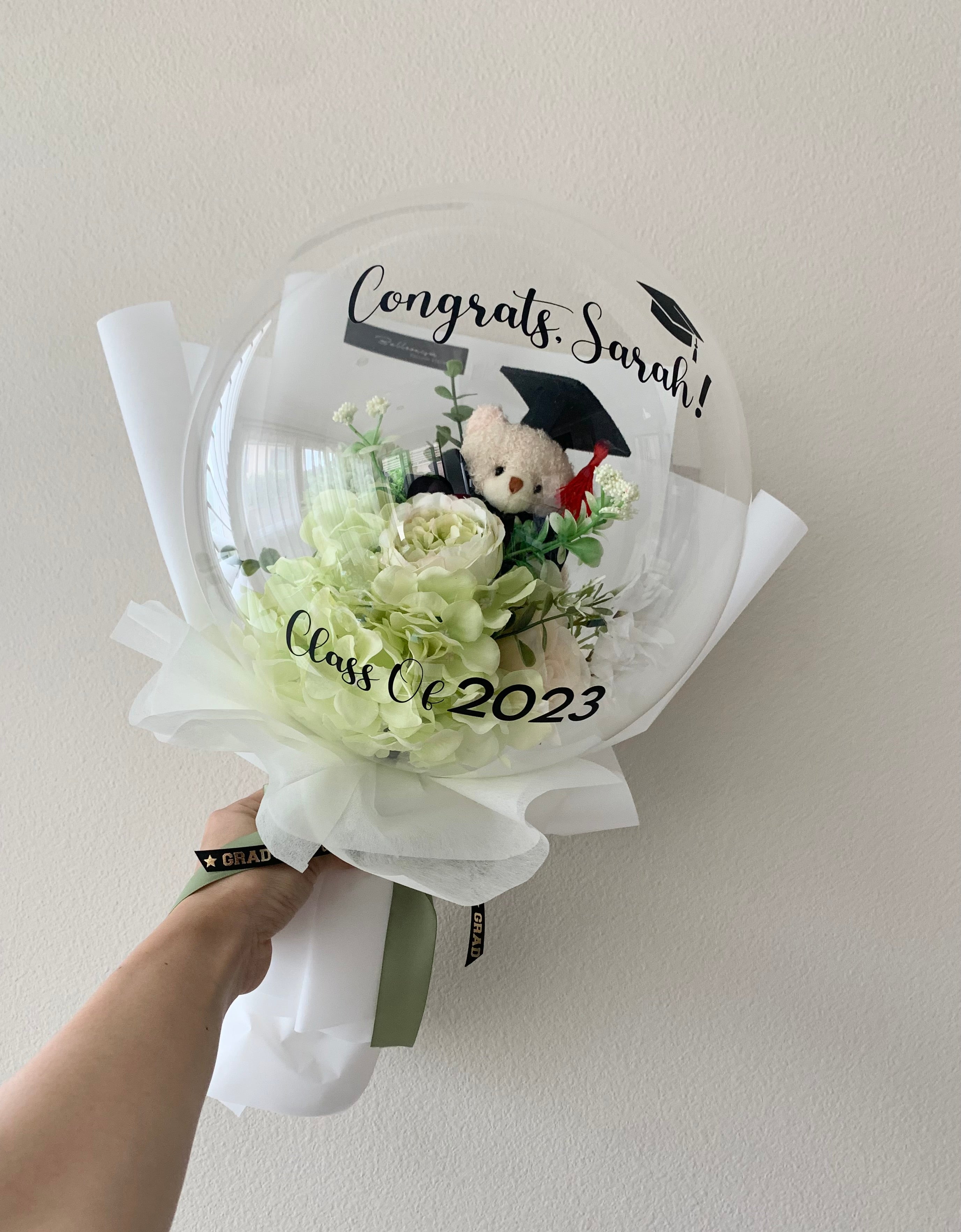 Green Graduation Bouquet – balloonism